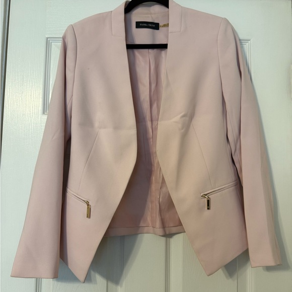 Ivanka Trump | Jackets & Coats | Ivanka Trump Blush Pink Blazer Modern ...